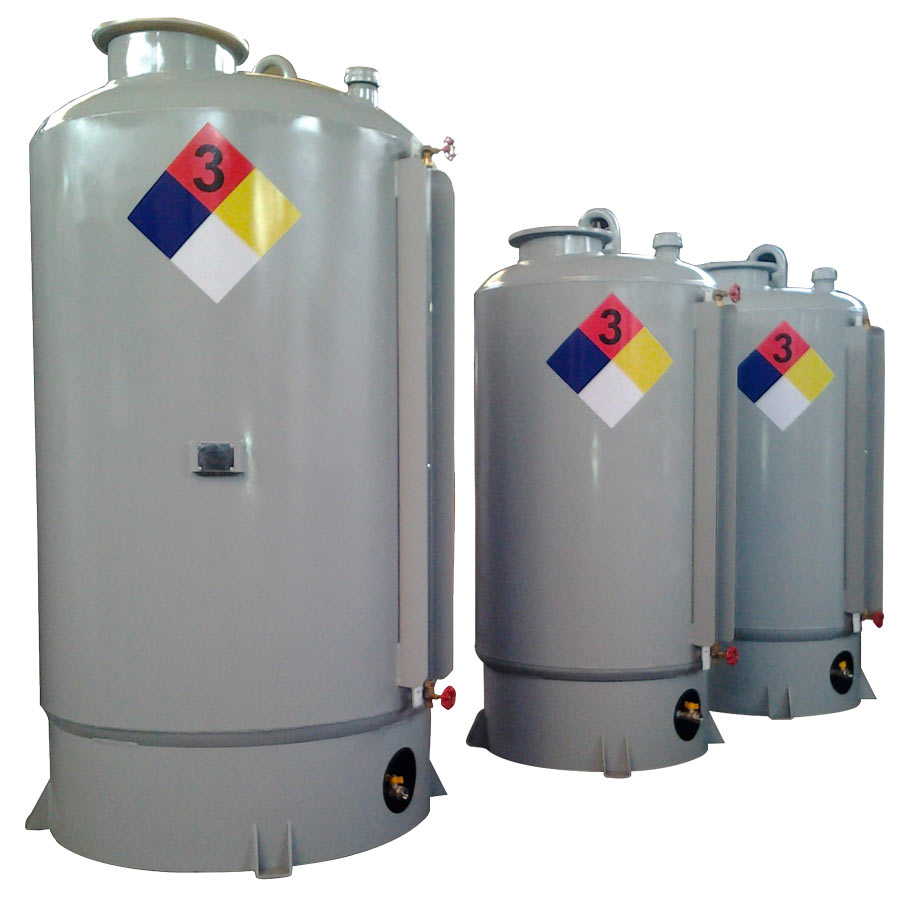 Tanque De ACPM 400 Galones Vertical - Fabriles