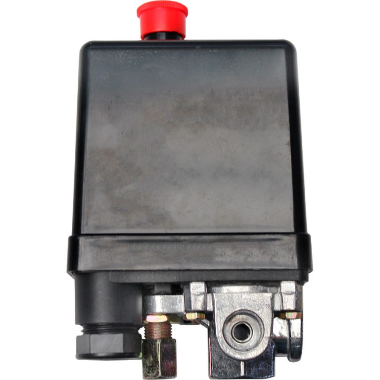 Presostato Automático De Botón 4 Vías 175PSI Para Compresor - Fabriles